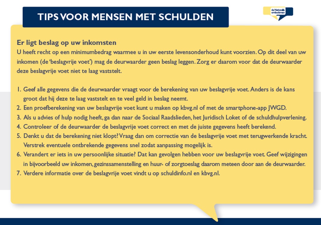 Schuldenkaart | Nationale ombudsman